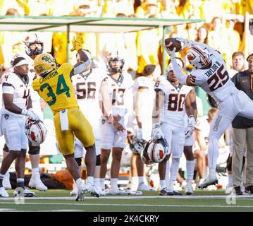 Baylor wide receiver Josh Cameron (34) is seen during an NCAA football ...