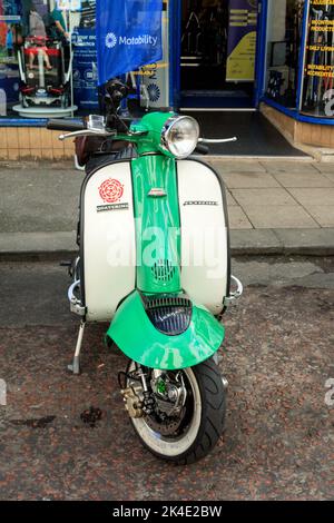 Lambretta. Ribble Valley Scooter Rally 2022 Stock Photo - Alamy