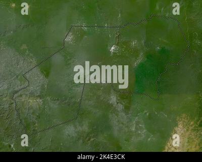 Ogooue-Ivindo, province of Gabon. Low resolution satellite map ...