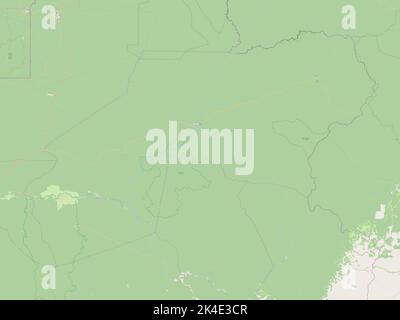 Ogooue-Ivindo, province of Gabon. Open Street Map. Locations and names ...