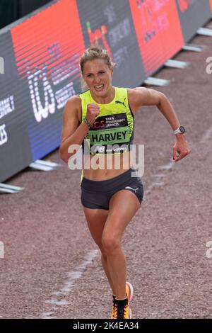 First British athlete to finish Rose Harvey competing in the Elite ...
