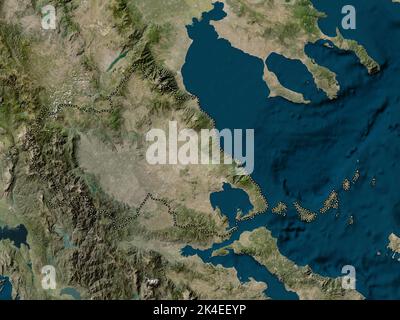 Thessaly, decentralized administration of Greece. Low resolution ...