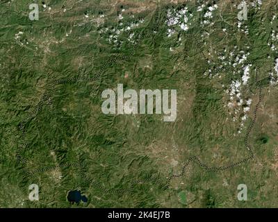 Jalapa, department of Guatemala. High resolution satellite map ...