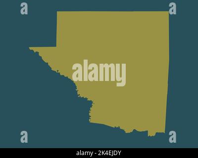 Peten, department of Guatemala. Solid color shape. Locations of major ...