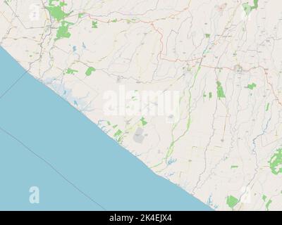 Retalhuleu, department of Guatemala. Open Street Map. Locations and ...
