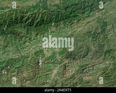 Zacapa, department of Guatemala. High resolution satellite map ...