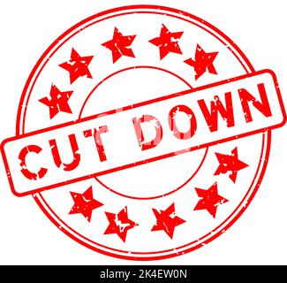price drop round stamp with red ribbon. price drop Stock Vector Image ...