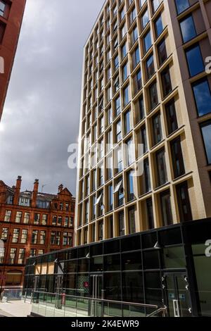 Public realm landscaping at Manchester New Square, Manchester, England ...