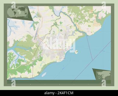 Bissau, autonomous sector of Guinea-Bissau. Diagram showing the ...
