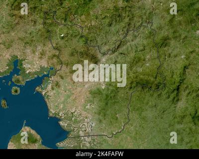 Choluteca, department of Honduras. Low resolution satellite map ...