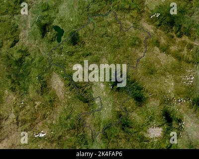 Comayagua, department of Honduras. Low resolution satellite map ...