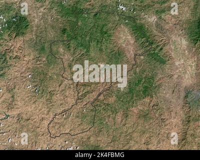 Intibuca, department of Honduras. High resolution satellite map ...