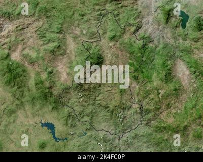 Lempira, department of Honduras. High resolution satellite map ...