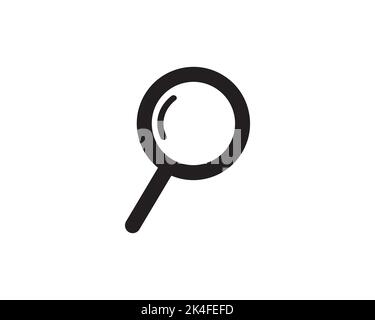 magnifier magnify glass look find tool lens search technology icon ...