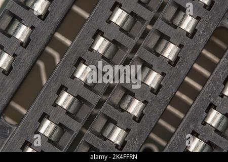 EPROM integrated circuit chip on a white background Stock Photo - Alamy