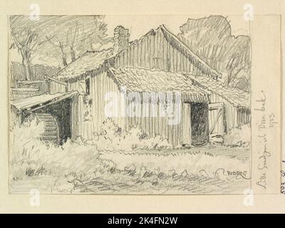 Drawing by Ferdinand Boberg. Uppland, Åkers SKPLG., Kulla sn., Vira use ...