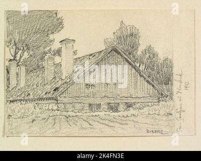 Drawing by Ferdinand Boberg. Uppland, Åkers Skplg., Kulla sn., Vira ...