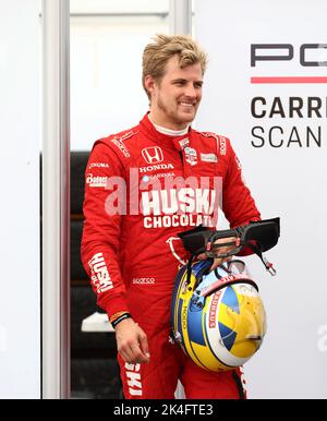 No. 8 Marcus Ericsson, Porsche Experience Racing, during Saturday's ...