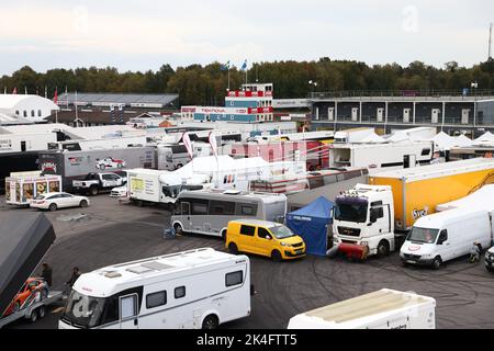 General view during Saturday's race in the Grande Finale at Mantorp ...