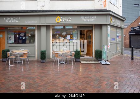 Oliver's Fish and Chip shop Takeaway in Redcar Cleveland North ...