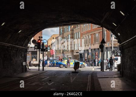 View of Lower Marsh, London, SE1 Stock Photo - Alamy