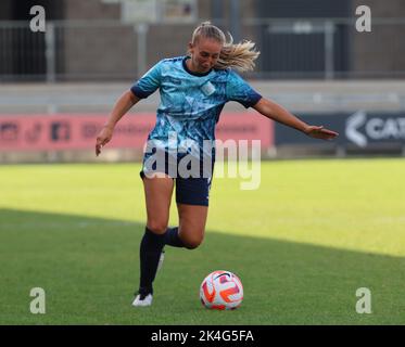 DARTFORD ENGLAND - OCTOBER 02 : Grace Fisk of West Ham United WFC holds ...