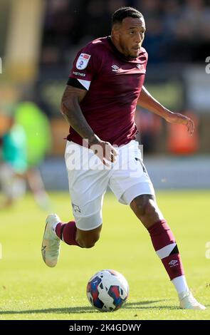 Derby County's Nathaniel Mendez-Laing during the Sky Bet League One ...