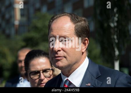 United States Ambassador to Poland Mark Brzezinski, at Palace on the ...