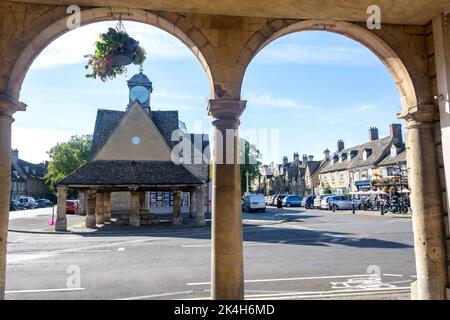 Medieval Buttercross from Town Hall, Market Square, Witney, Oxfordshire ...