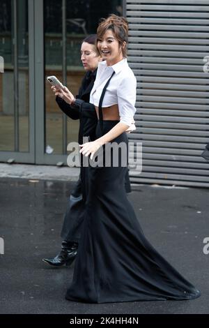 Ashley Park attending the Valentino Womenswear Spring/Summer 2023 show ...