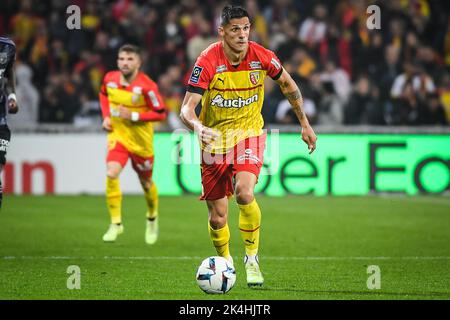 Florian SOTOCA of Lens during the French championship Ligue 1 football ...