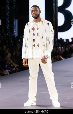 Dadju walks the runway of the Le Défilé L'Oréal during Paris Fashion ...