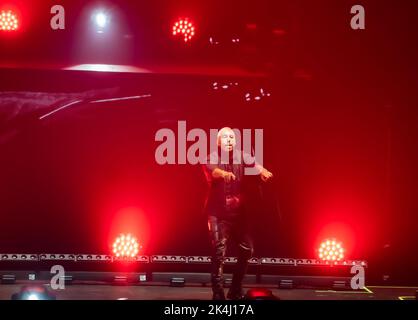 October 2, 2022, Eboli, Campania, Italy: Sfera Ebbasta, italian rapper ...