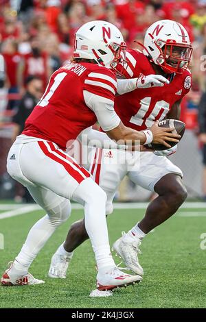 Nebraska running back Anthony Grant (23) plays against Louisiana Tech ...