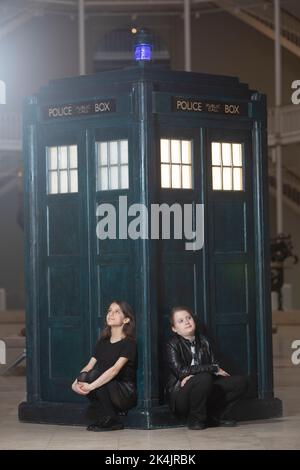 Edinburgh 3rd October 2022. Calling Notice reminder - TARDIS lands in ...