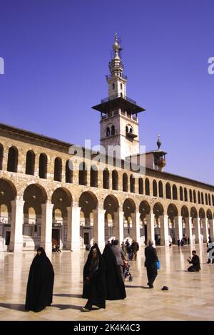 UNESCO World Heritage Site, Ummayad Mosque, Damascus, Syria Stock Photo ...