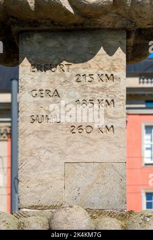 Postmile column in the center of Potsdam Stock Photo - Alamy