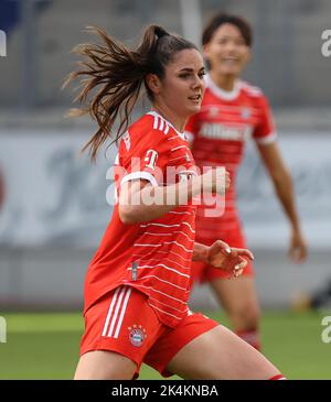 Duisburg, Germany. 02nd Oct, 2022. Flyeralarm Frauen Bundesliga ...