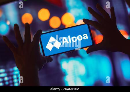 Brazil. 03rd Oct, 2022. In this photo illustration, the Hypoport logo ...