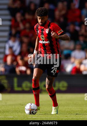 Philip Billing of Bournemouth in action during the Premier League match ...