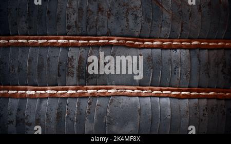 Decorative Roman sheet metal plates, 3rd/4th century AD. Bronze with ...