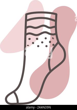 A vector illustration of a print for sportswear with a mockup of jeans ...