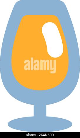 Juice coconut icon. Flat illustration of juice coconut vector icon ...