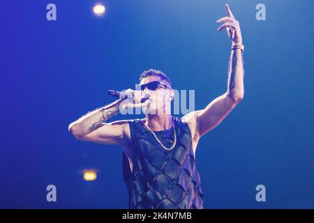 Fabio Bartolo Rizzo, better known by his stage name Marracash performs ...