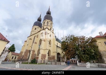 Basilica of St. Nicholas in Trnava city, Slovakia Stock Photo - Alamy