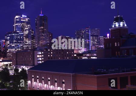 Denver Skyline and Metropolitan State university campus Stock Photo - Alamy