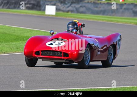 Malcolm Paul, Lotus-Bristol Mk X, Madgwick Cup, 20 minutes of racing ...