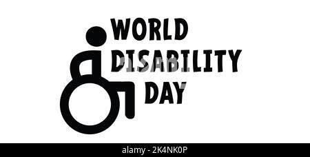 Slogan World Disability Day. 3 december. International day of persons ...