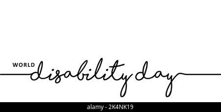 Slogan World Disability Day. 3 december. International day of persons ...