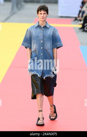 STELLA McCARTNEY SS23 runway during Paris fashion Week on Octorber 2022 ...